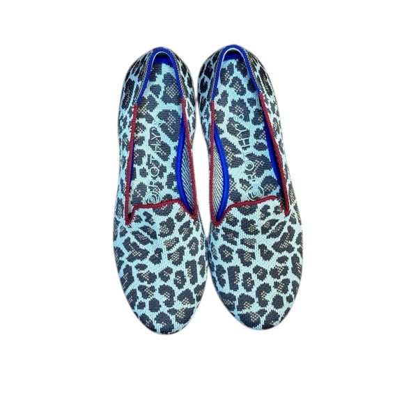 Rothy's | Shoes | Rothys Leopard Mocha Spot Print Loafers Black And ...